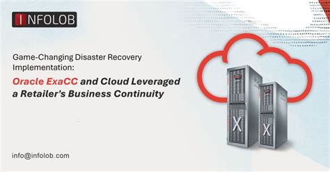 Infolob On Linkedin Business Recovery Solution Infolob Oracle Exadata Solution