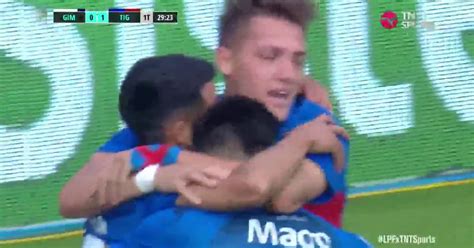 Gimnasia Vs Tigre Gol De Blas Armoa 1 0 Tnt Sports
