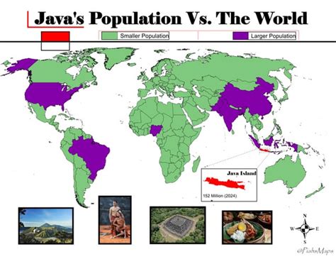 Javas Population Vs Other Countries Rmapporn