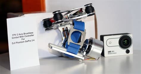 FPV 2 Axis Brushless Gimbal Review First Quadcopter