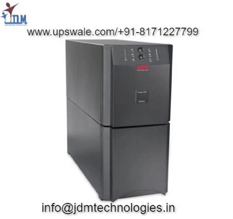 APC Make 1 KVA 1 1 Phase Rack Mountable Easy On Line UPS Lithium Ion