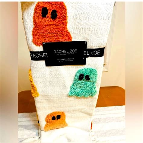 Rachel Zoe Holiday Nwt Tj Maxx Pastel Ghost Throw Rachel Zoe Tiktok