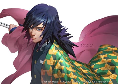 Giyu Tomioka Anime Demon Slayer