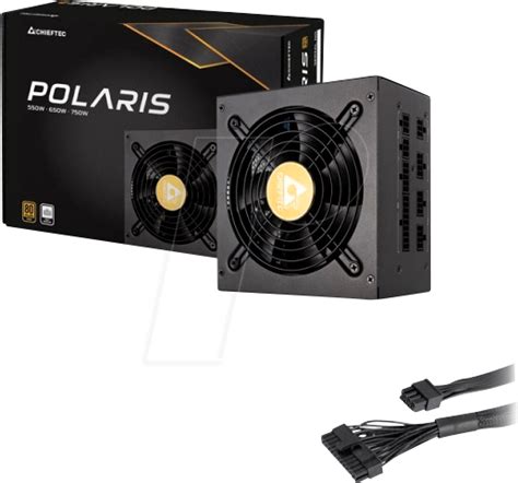 CFT PPS-750FC: Chieftec Polaris Serie PPS-750FC, 80+ Gold, 750W bei ...