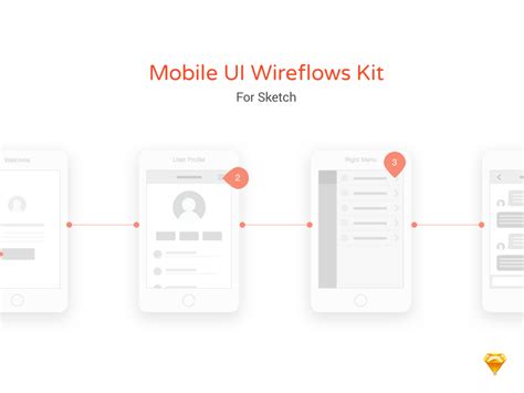 Mobile Ui Wireflows Kit