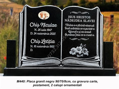 Cruci Granit Simeria Cruce Granit M440 Monumente Funerare