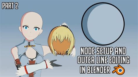 The Guilty Gear Style In Blender Part 2 Texture Setup And Outlines Outline Guilty Gear