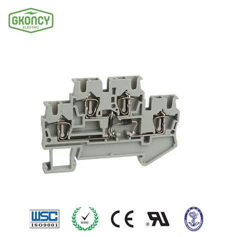 Two Layers Component Electrical Terminal Connectors Electrical Connectors And Cable Terminal
