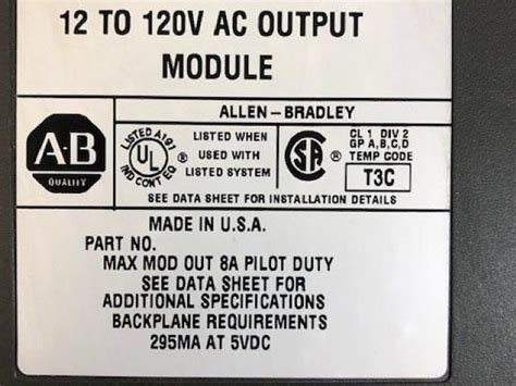 Used Allen Bradley For Sale At Absolute Machinery