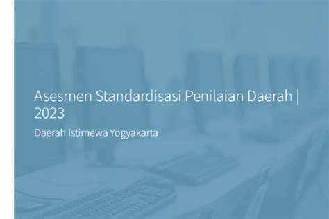 Cek Pengumuman Aspd Smp Diy 2023 Yogyakarta Cara Melihat Hasil Asesmen