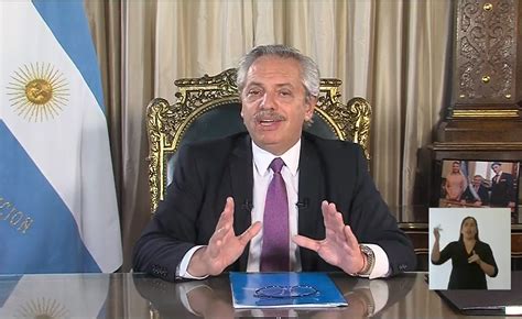El Presidente Fernández Habló Del Coronavirus En Cadena Nacional