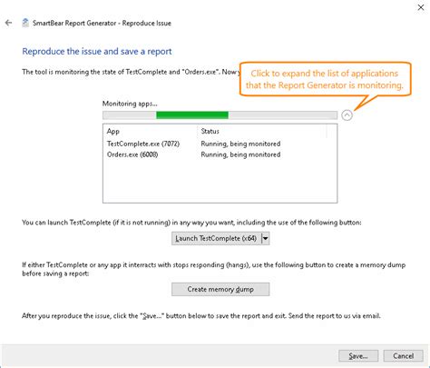 Reproduce Issue Page Testcomplete Documentation