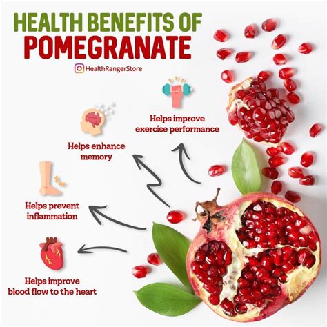 Health Benefits Of Pomegranate Fruit Health Benefits Healthy