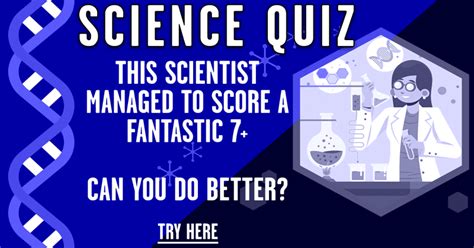 Science Quiz That Is Challenging