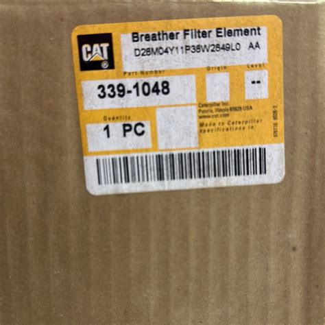 Caterpillar Cat 339 1048 Breather Kit Mining And Industrial Surplus