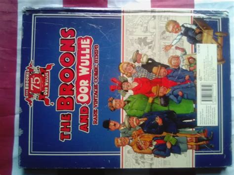 The Broons And Oor Willie Rare Vintage Comic Strips 75th Anniversary