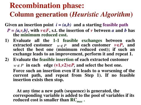 Ppt Integer Linear Programming Refining Procedures For Vehicle
