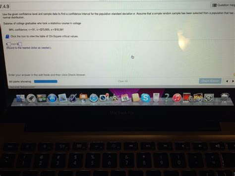 solved use the given confidence level and sample data to