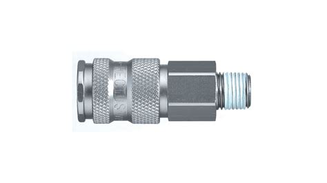 25kbaw13mpn Legris Nickel Plated Brass Male Pneumatic Quick Connect