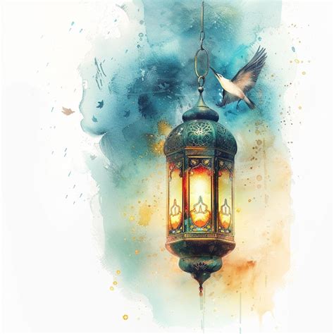 Premium Photo Ramadan Artwork With Beautiful Lantern