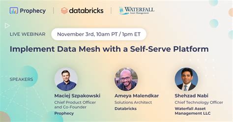 Prophecy On Linkedin Implement Data Mesh With Prophecy Self Serve
