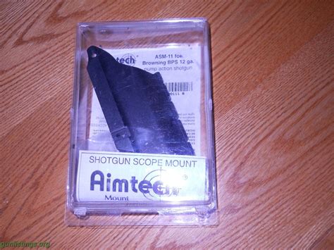 Accessories Aimtech Shotgun Scope Mount For Browning Bps