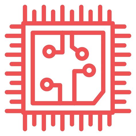 Premium Vector Vector Design Processor Icon Style