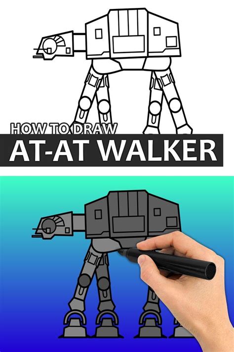 How To Draw An At At Walker Artofit