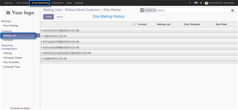 Odoo Drip Mass Mailing WebKul