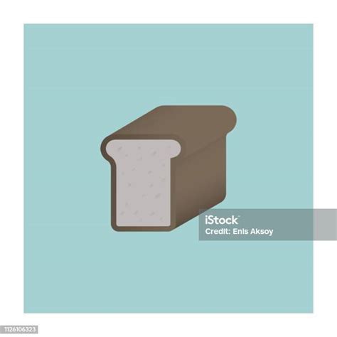 麵包圖示向量圖形及更多一片圖片 一片 健康的生活方式 健康飲食 Istock