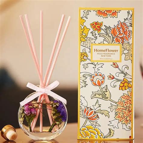 Custom Wholesale Luxury Empty Glass Bottle Reed Diffuser With Sticks And Packaging Boxes China