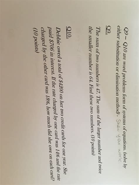 solved are word problems form of systems of equations