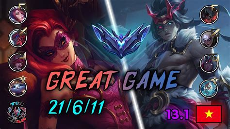 Great Game Episode 187 Evelynn VS Sylas Tai Kula VN Server