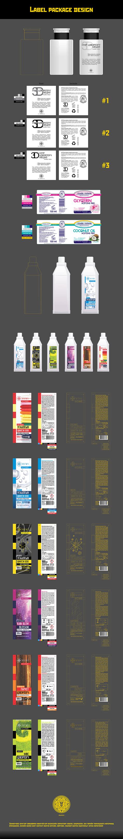 Сав баглаа боодлын загварууд Behance