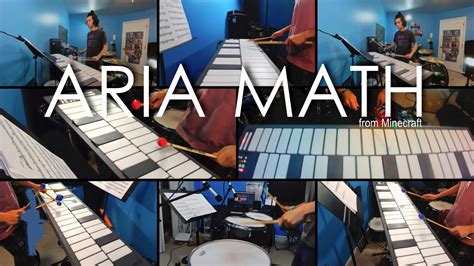Minecraft Aria Math Percussion Arrangement YouTube