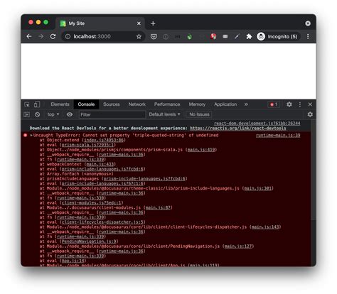 adding scala to additionallanguages in prism breaks docusaurus v2
