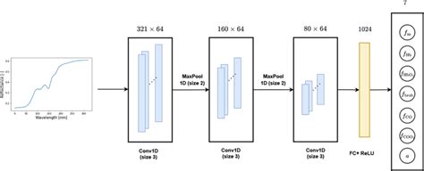architecture of the 1d cnn used to predict the parameters conv1d download scientific diagram