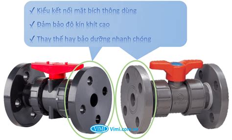 Van bi nhựa PVDF Hershey nối bích Đài Loan CO CQ