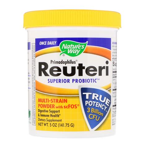 Natures Way Primadophilus Reuteri Superior Probiotic 3 Billion Cfu