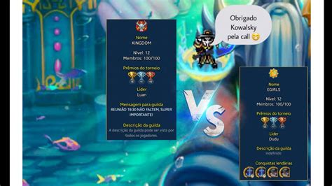 Warspear Online Gvg Testes Dos Homens Peixes Kingdom Vs Egirls Youtube