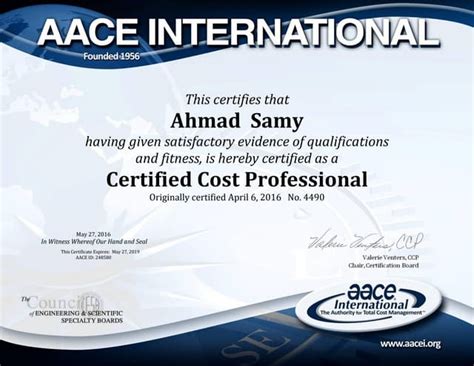 Aace Id 248580 Ccp Certificate Ppt