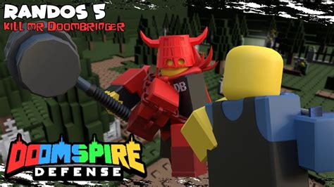 Red Mode Beaten Doomspire Defense YouTube