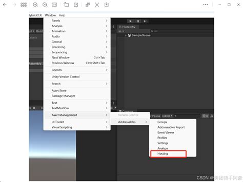 Unity热更新之hybirdclraddressables（二）unity Addressable 热更新 Csdn博客