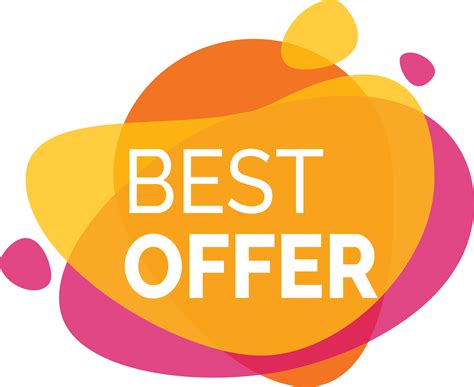 Best Offer Design Clipart PNG Clip Art Design Png
