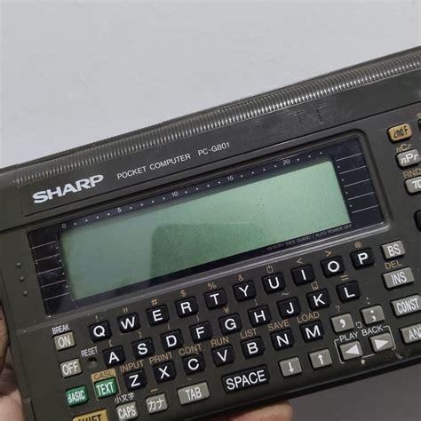 Sharp Pocket Computer Pc G801 Computers And Tech Desktops On Carousell