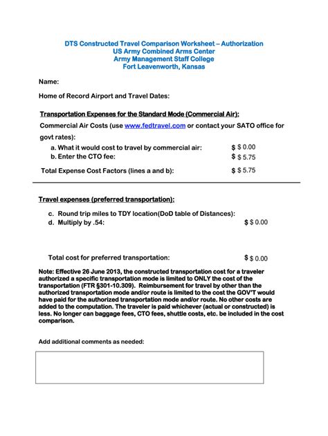Dts Ctw Example Fill Online Printable Fillable Blank Pdffiller