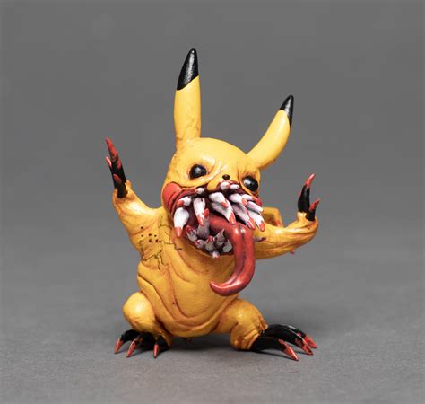 Stl File Pikachu Demon 🐉 ・3d Print Model To Download・cults