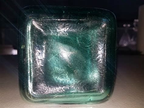 Green Glass Bottle Glass Id Please
