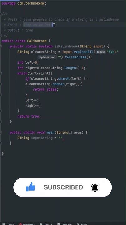 Most Asked Coding Interview Questionhow To Check If A String Is A Palindrome In Javajava