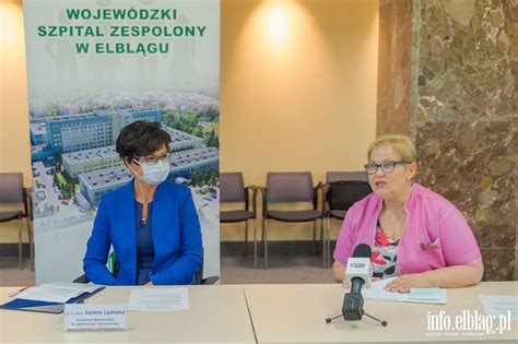 Zdjęcia Konferencja prasowa w WSZ w Elblągu Modernizacja Oddziału
